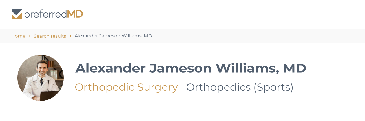Find the best Physician | Read Physician Reviews | PreferredMD